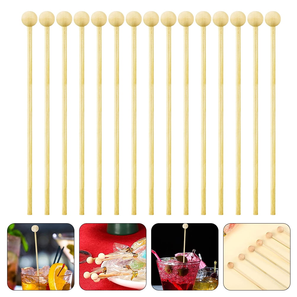 UPOUART Lollipop Sticks for Crafts 50Pcs Stick Shape Synthetic Material ...