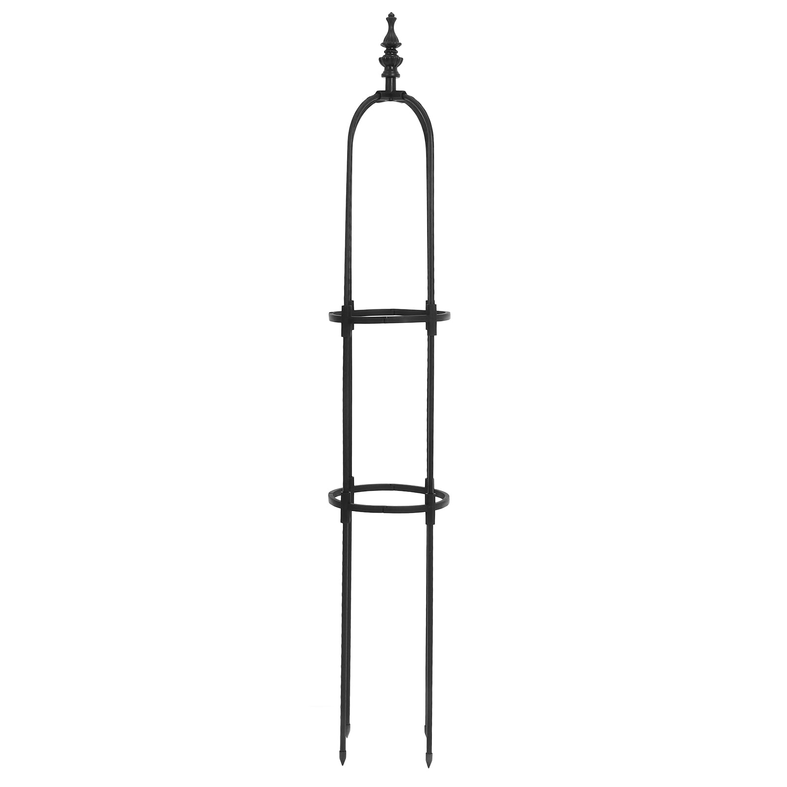 UPOUART Black Metal Trellis for Garden Plants and Patio Decor, Easy ...