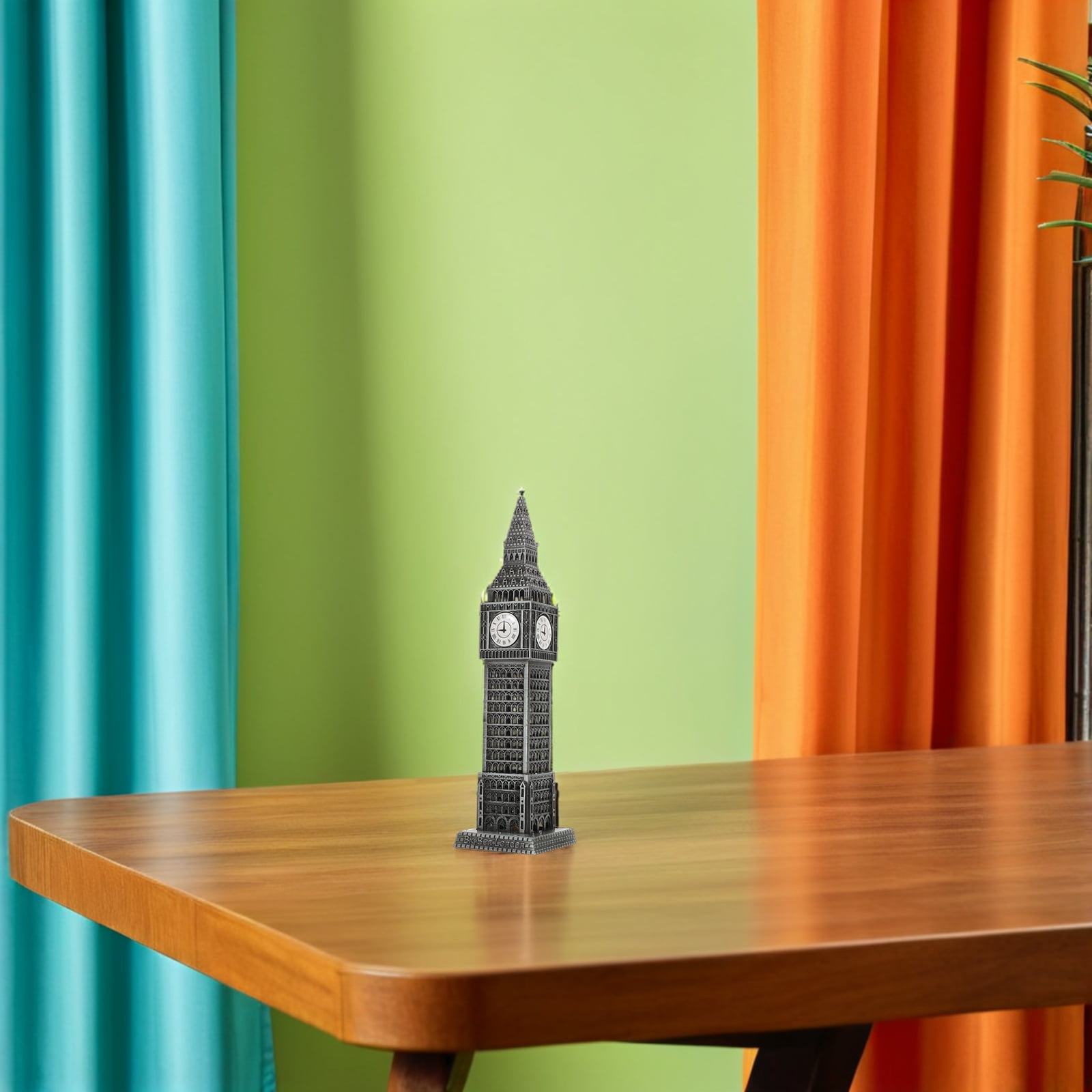 UPOUART Metal London Landmark Clock Tower Decorative Model for Home and ...
