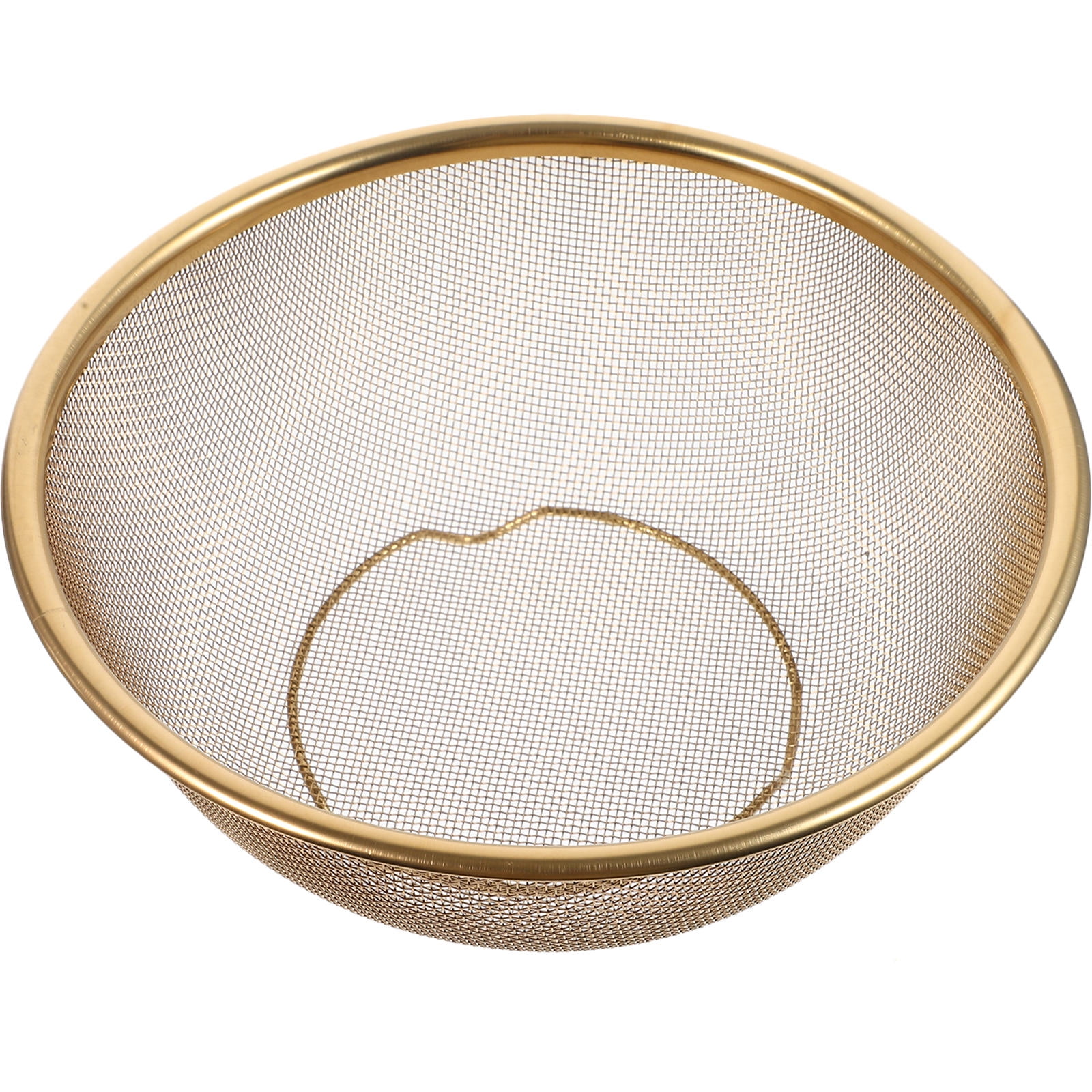 UPOUART Stainless Steel Metal Sieve Strainer Basket Round Water Filter ...