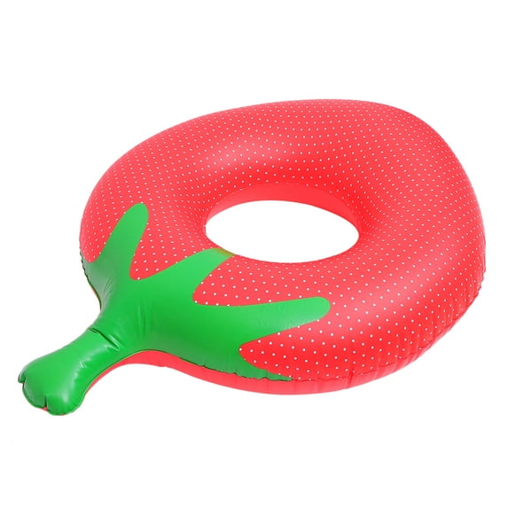 UPOUART Plastic Inflatable Swim Ring with Fruit Design for Swimming ...