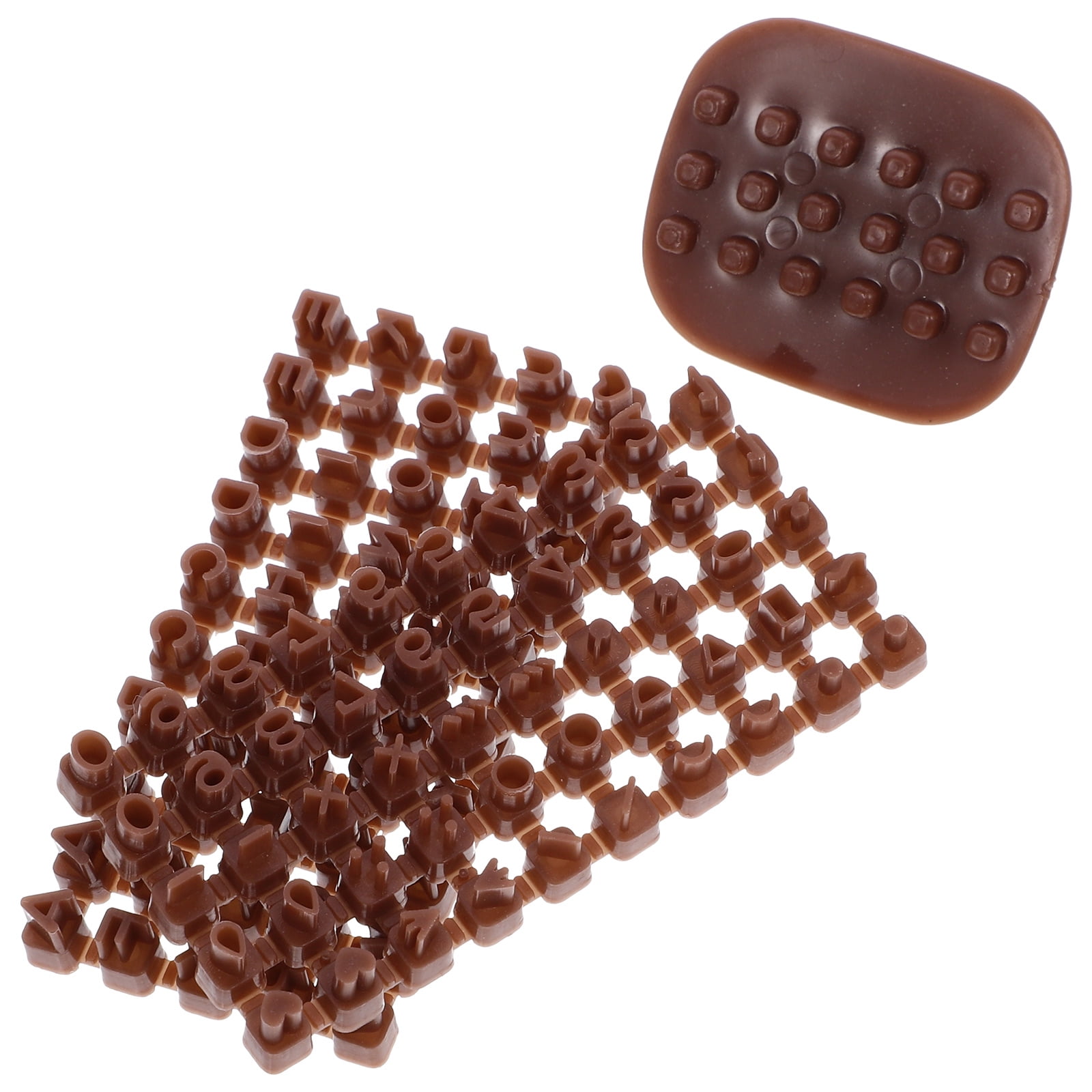 UPOUART Polymer Clay Stamps Mini Alphabet Design for Diy Enthusiasts ...