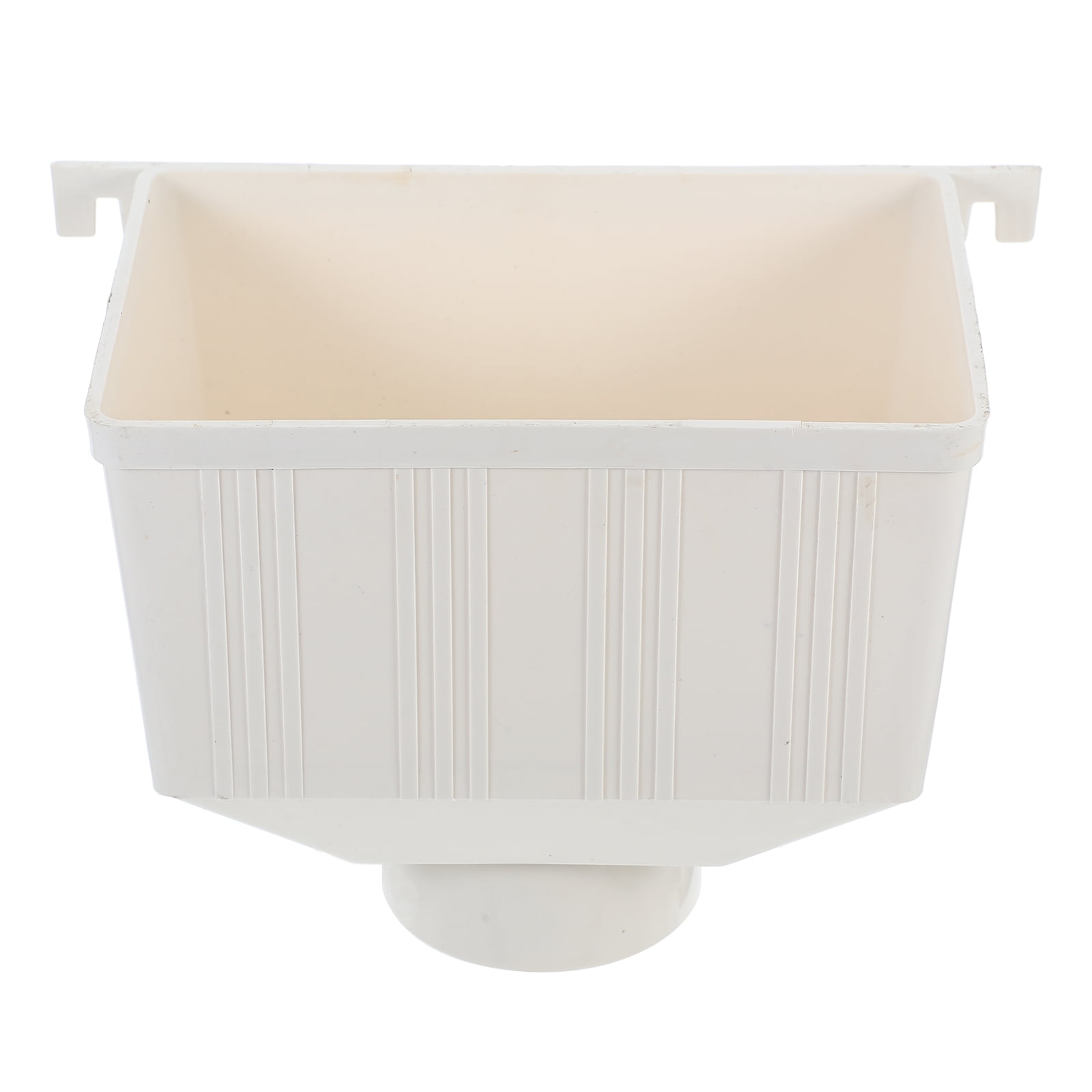 UPOUART Rain Water Diverter Connector PVC Square Drain Pipe for Gutter ...