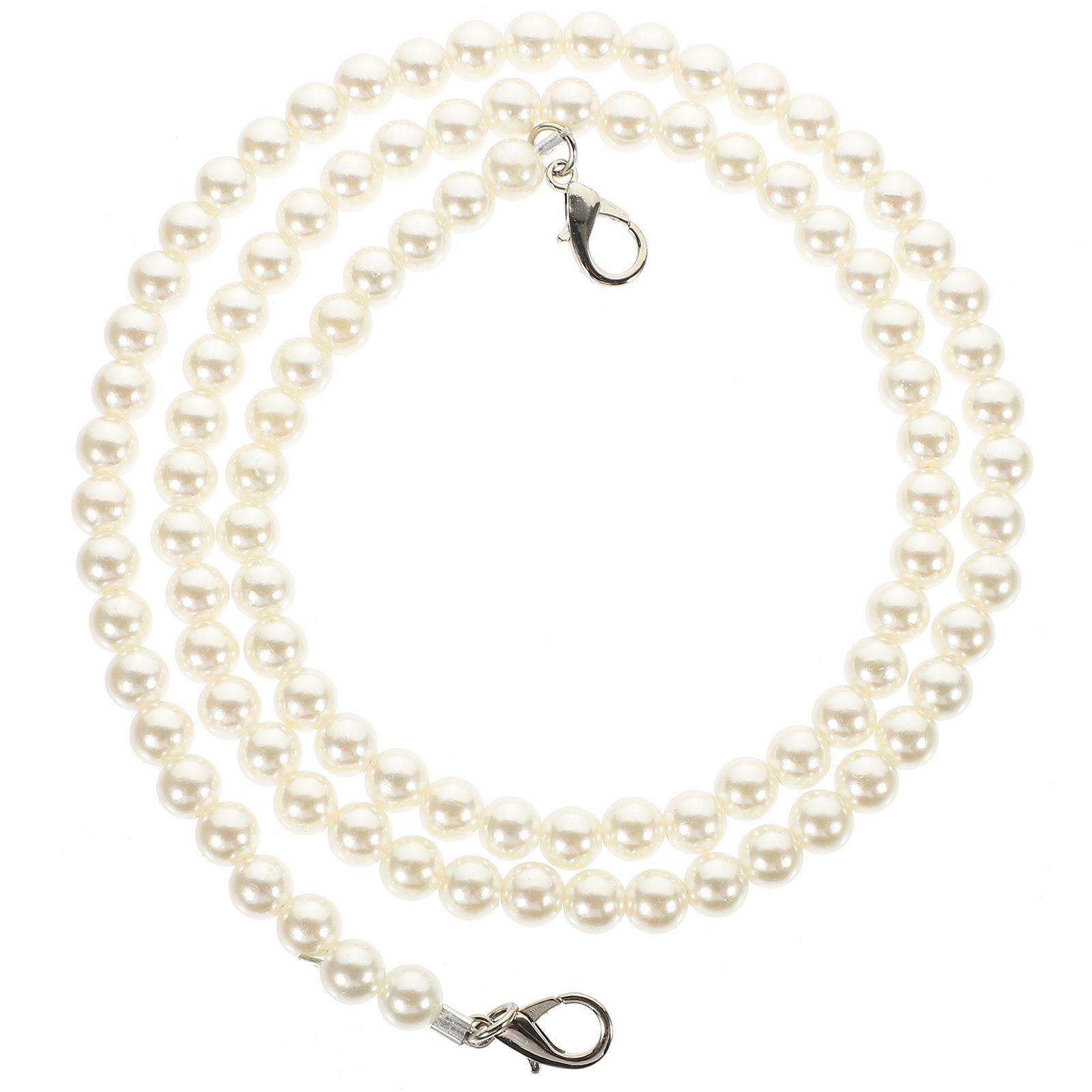 UPOUART Replacement Bag Chain Zinc Alloy Imitation Pearl Diy Pearl ...