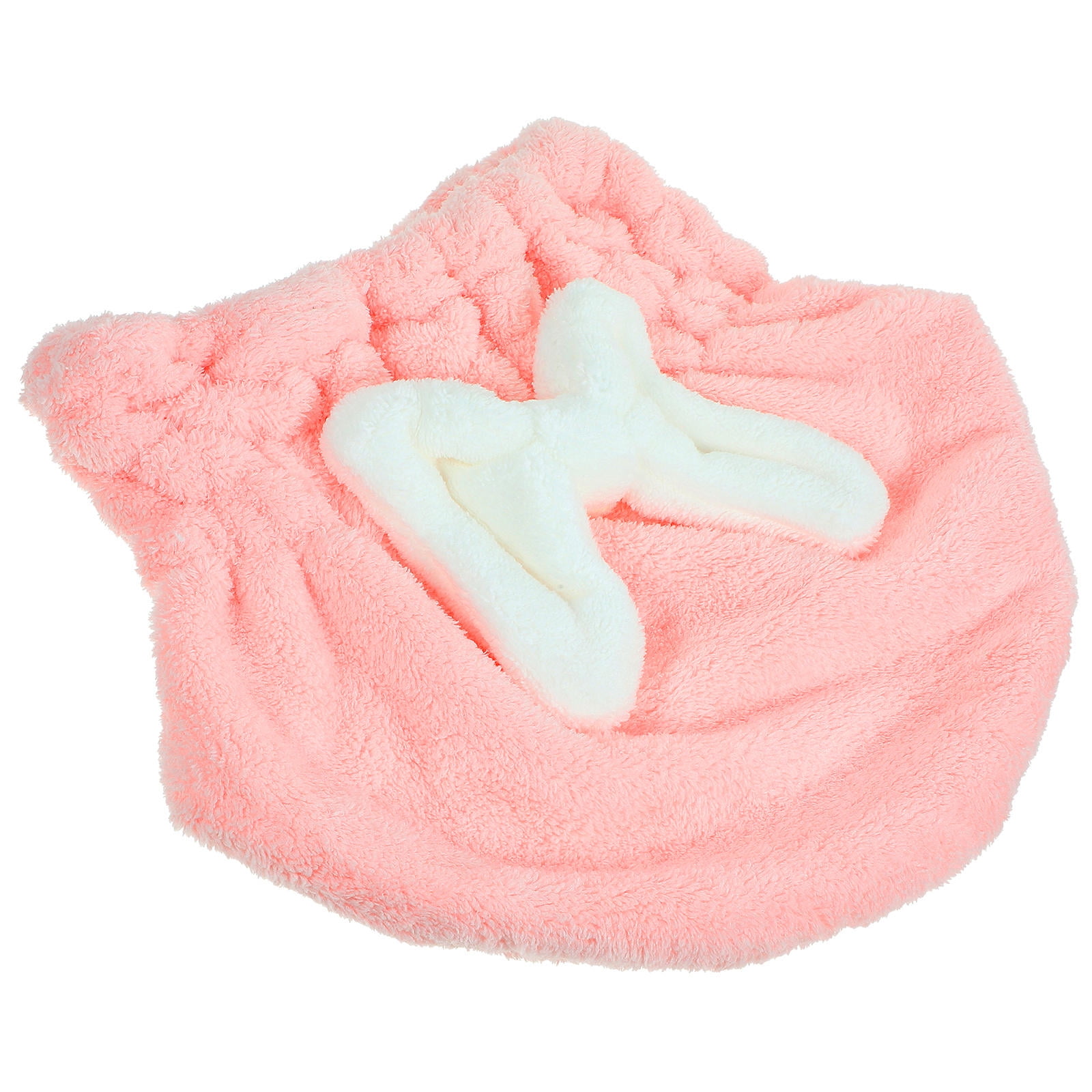 UPOUART Reusable Pink Hair Drying Towel Wrap for Wet Hair Gentle ...