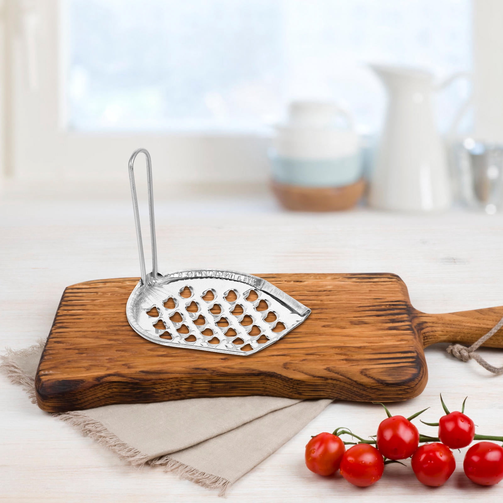 UPOUART Stainless Steel Reusable Kitchen Scraper Tool for Grating ...