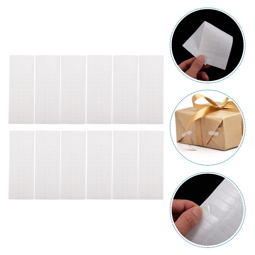 UPOUART Transparent Self-Adhesive Sealing Stickers for Packaging ...