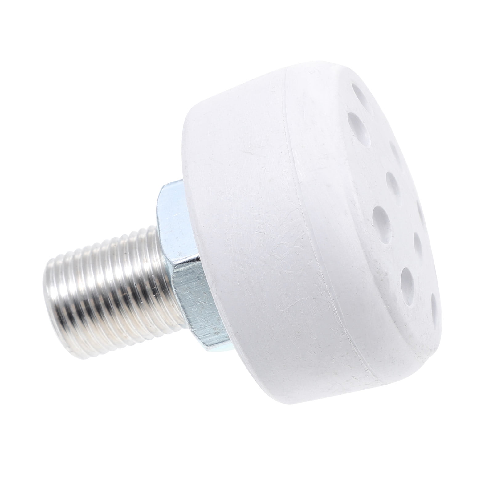 UPOUART Non Slip Durable White Rubber Toe Stops for Roller Skating Quad ...