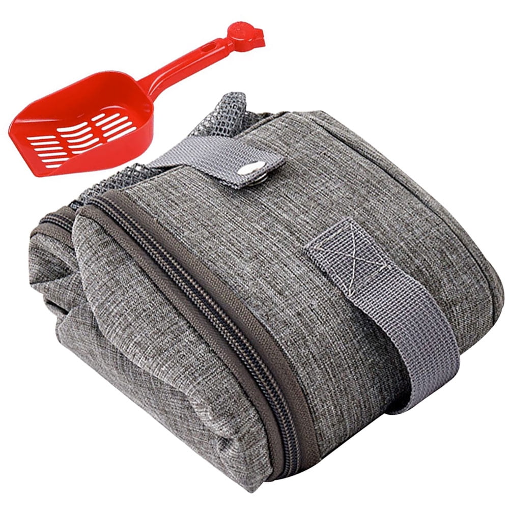 UPOUART Travel Pet Litter Box 1 Set Rectangular Design with Waterproof ...