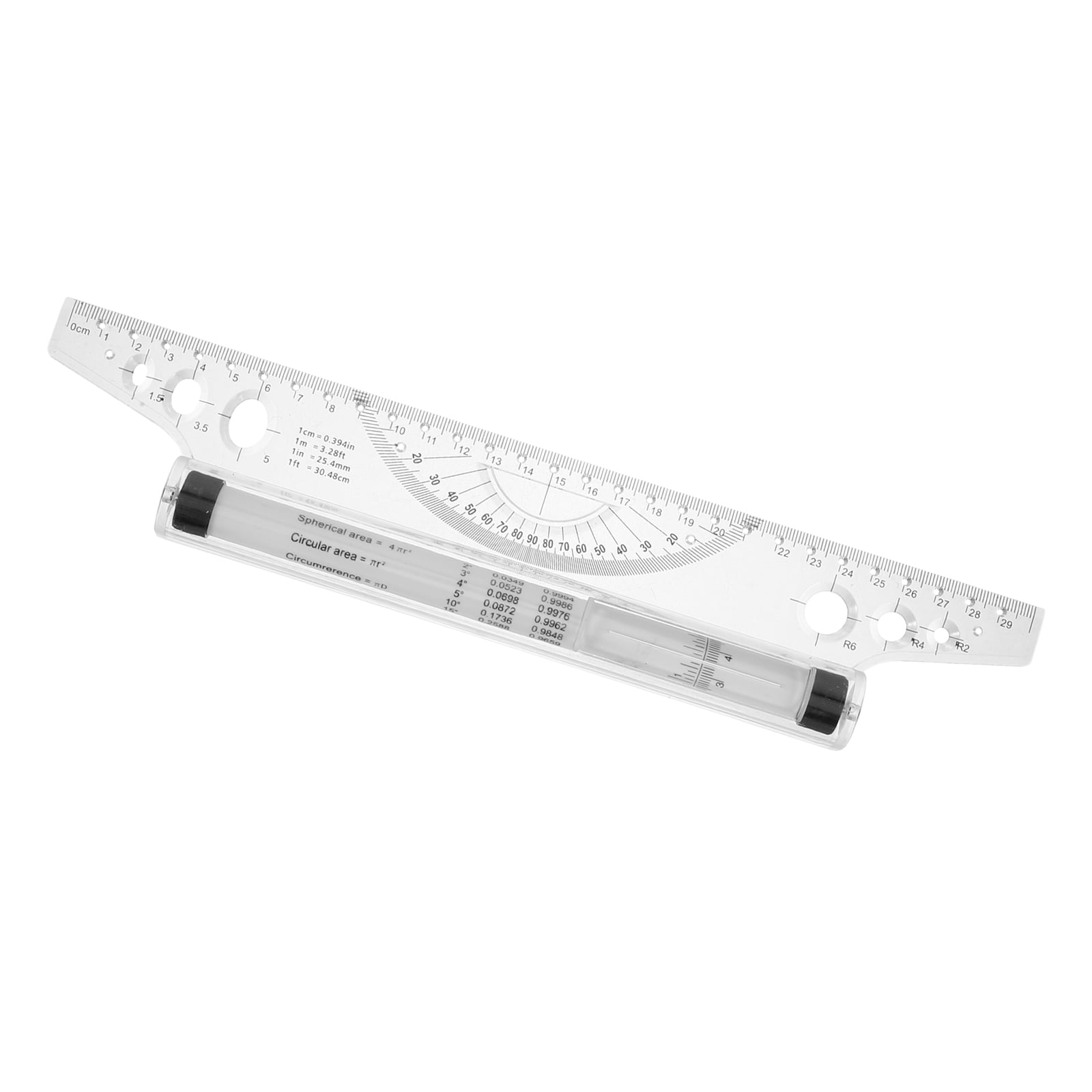 UPOUART Portable Parallel Drawing Ruler Plastic Material for Accurate ...