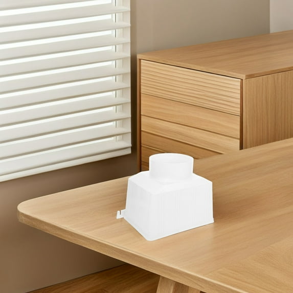 UPOUART White Plastic Rain Downspout Diverter with Efficient Water Flow ...