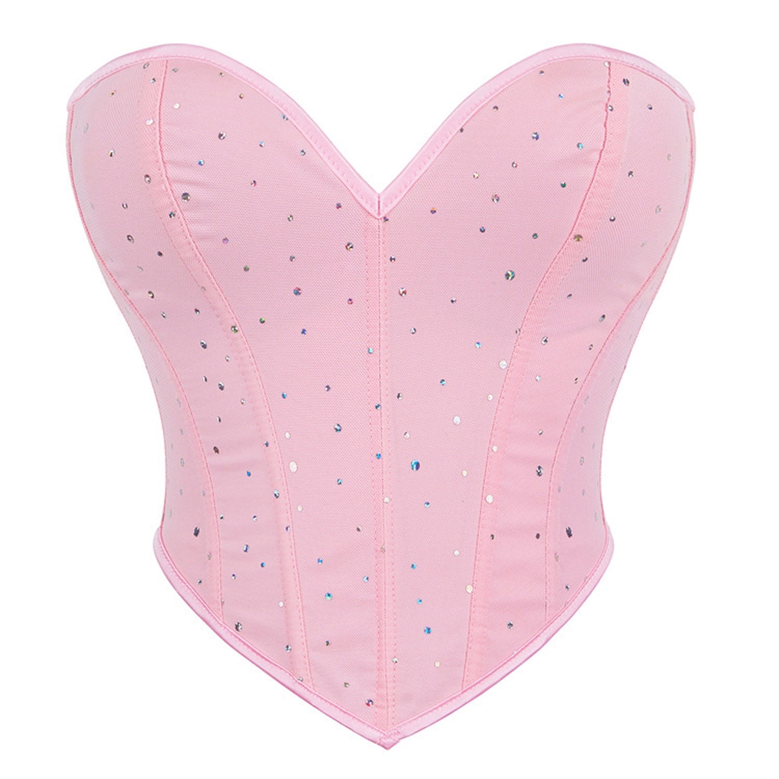 UPPADA Bustier Corset Clearance,Strapless Corset Tops for Women Corset ...