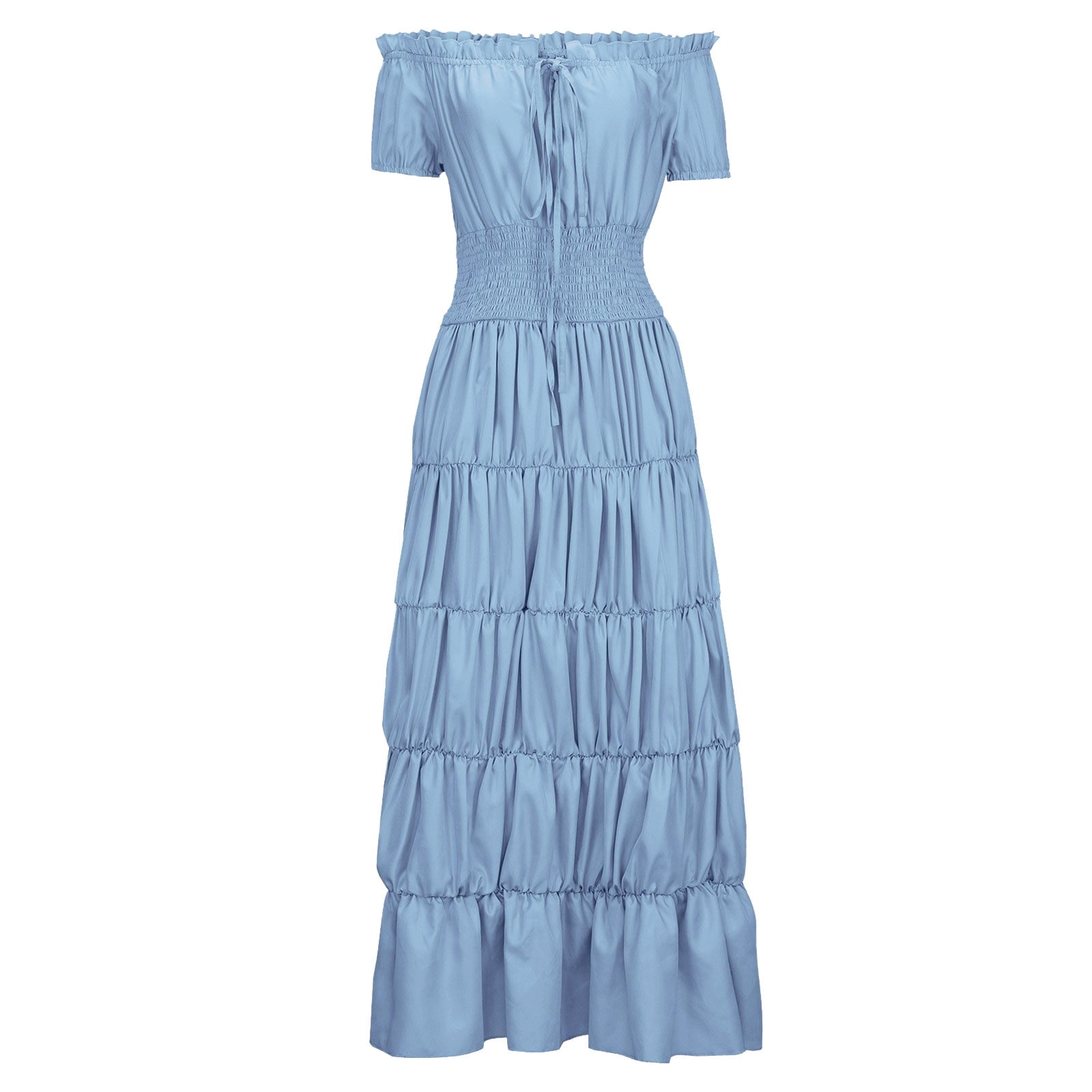 UPPADA Wedding Guest Dresses with Flare Sleeves for Women Fancy ...