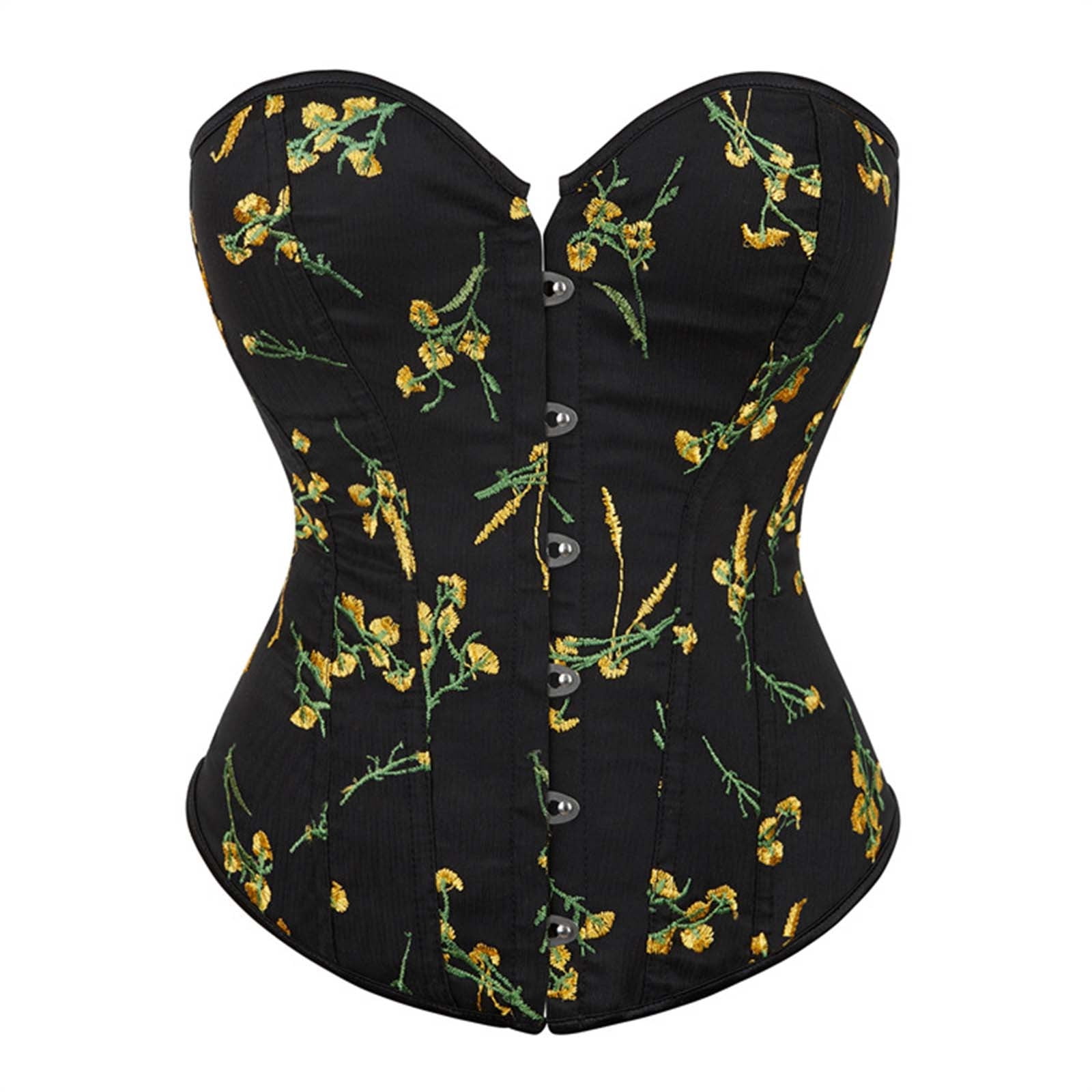 UPPADA Corset Top Clearance,Strapless Corset Tops for Women Corset Cute ...