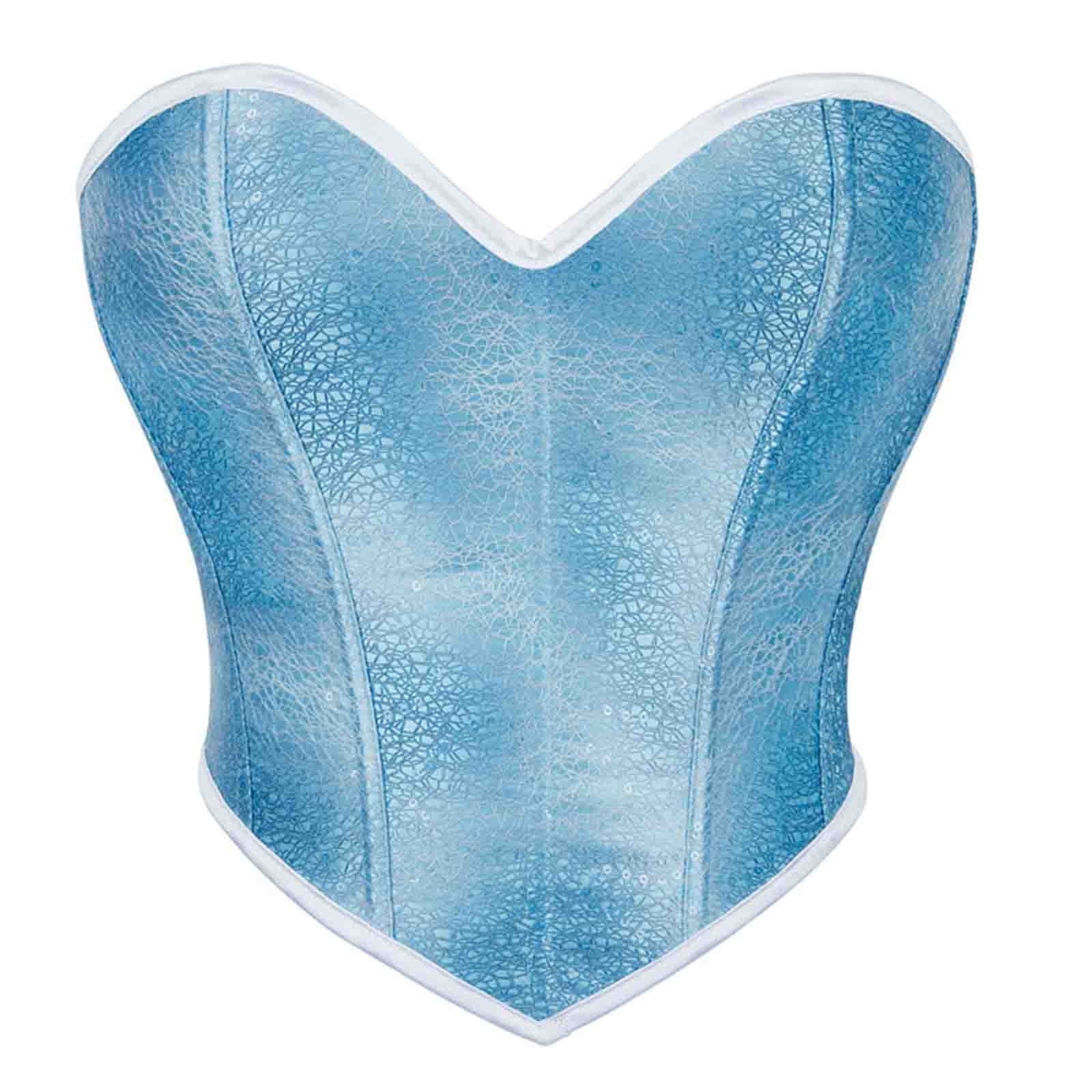 UPPADA Corset Tops for Women Clearance,Strapless Corset Tops for Women ...