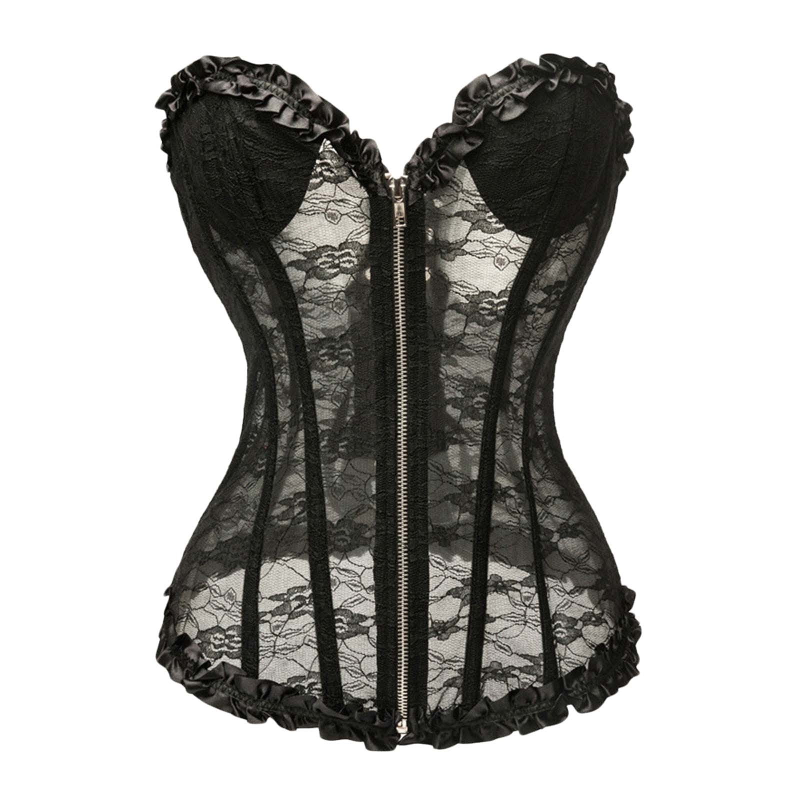 UPPADA Corset for Women Clearance,Womens Bustier Lingerie Bodice Corset ...
