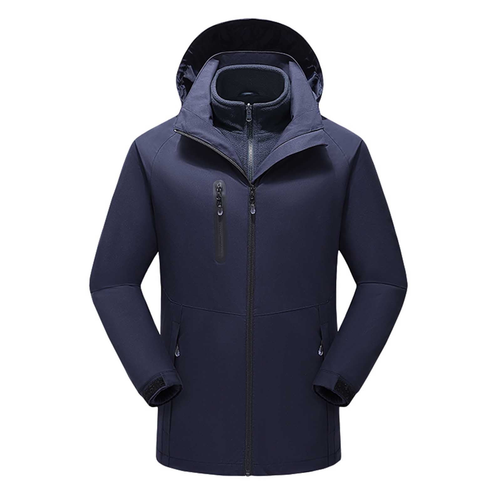 UPPADA Heated Jackets for Men and Women Plus Size Outdoor Heated Jacket ...