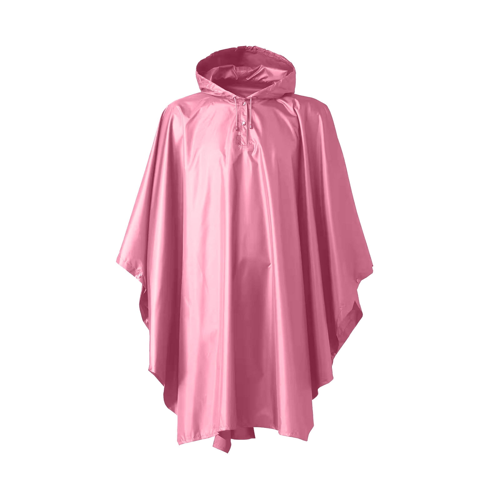 UPPADA Hooded Rain Ponchos for Adults Plus Size Waterproof Zip up ...