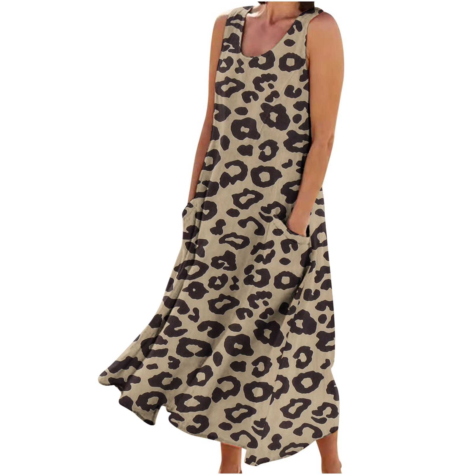 UPPADA Prime Sales Day Summer Dresses for Women 2024 Casual Boho ...