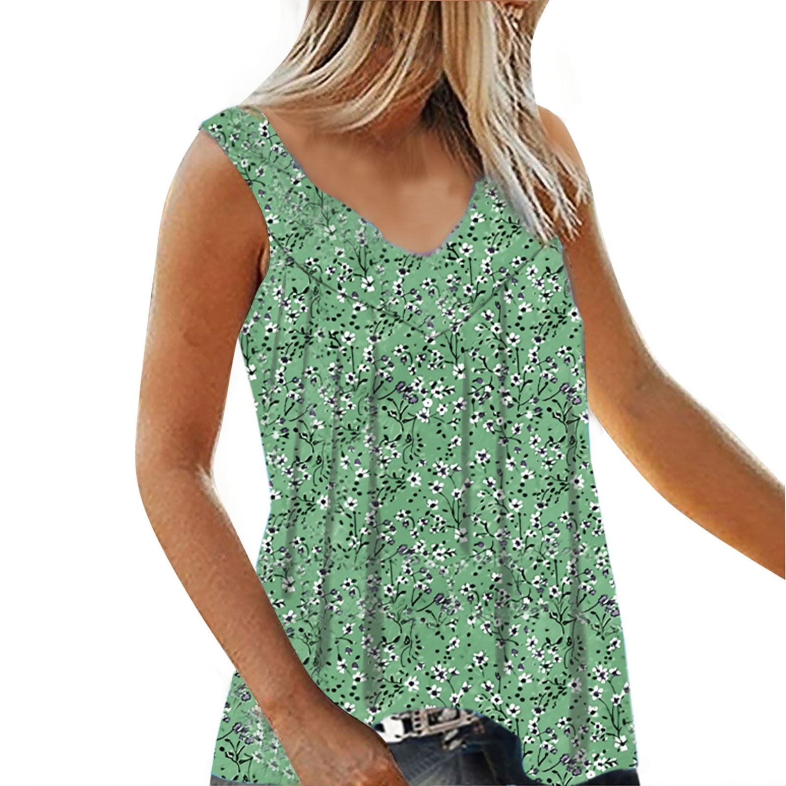 UPPADA 2025 sleeveless tops for women work tank top for women athletic ...