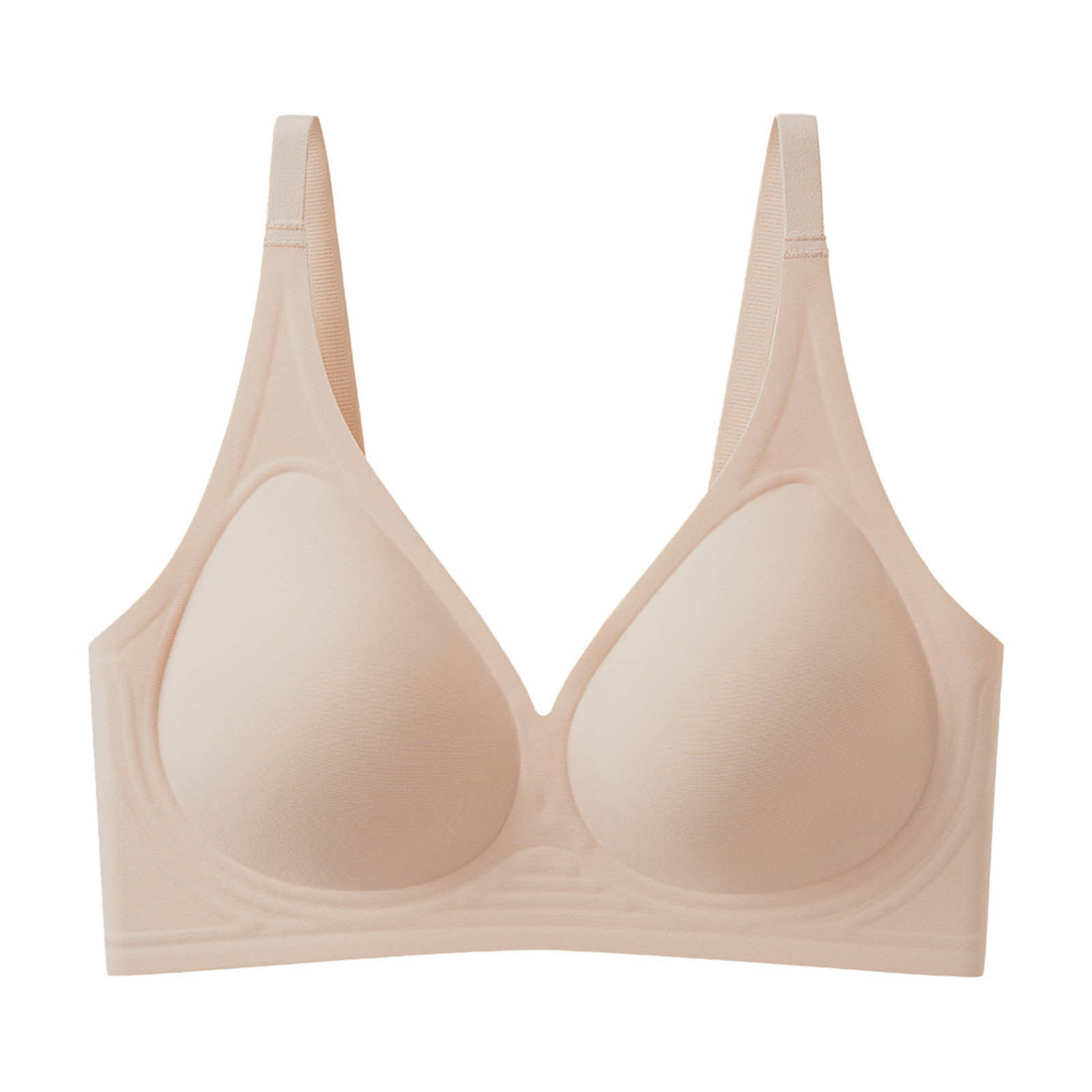 UPPADA Seamless Push Up Bras for Women Smooth Back Bras Full Coverage ...