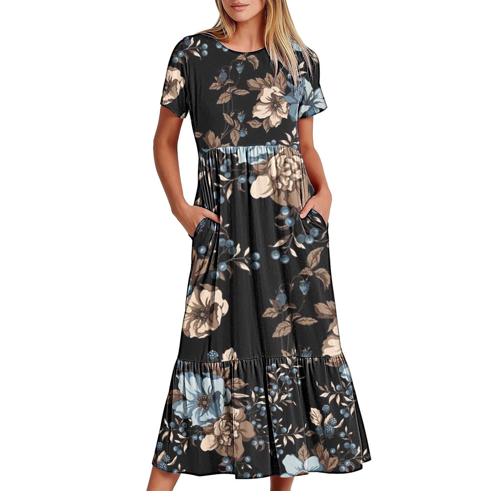 UPPADA Spring Dresses for Women 2024 Summer Dress for Womens Short ...