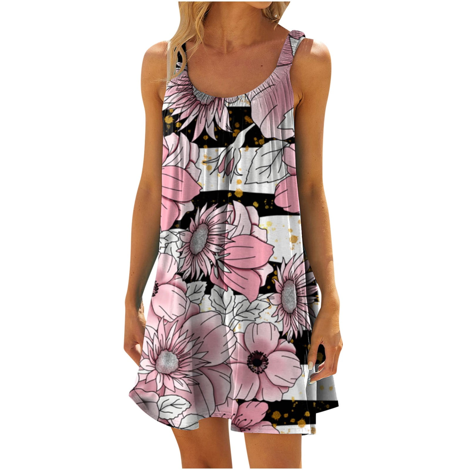 UPPADA Spring Dresses for Women Summer Dresses for Women 2024 Vacation ...