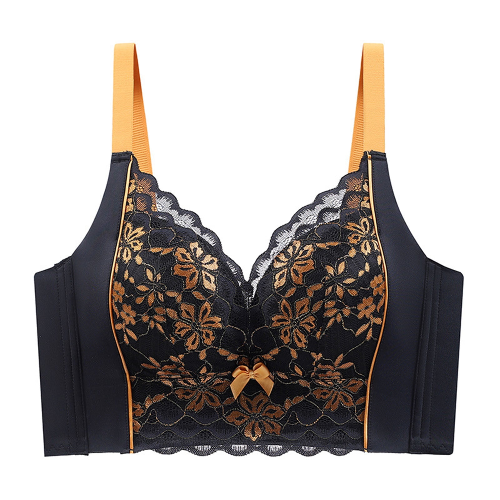 UPPADA Push Up Bras for Women Full Coverage Plus Size Bra No Underwire ...