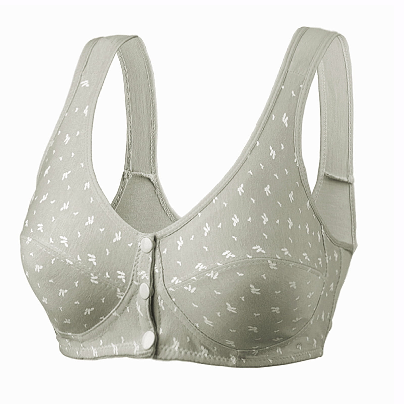 UPPADA Warners Bras for Women Wirefree Bras for Women Front Snap Close ...