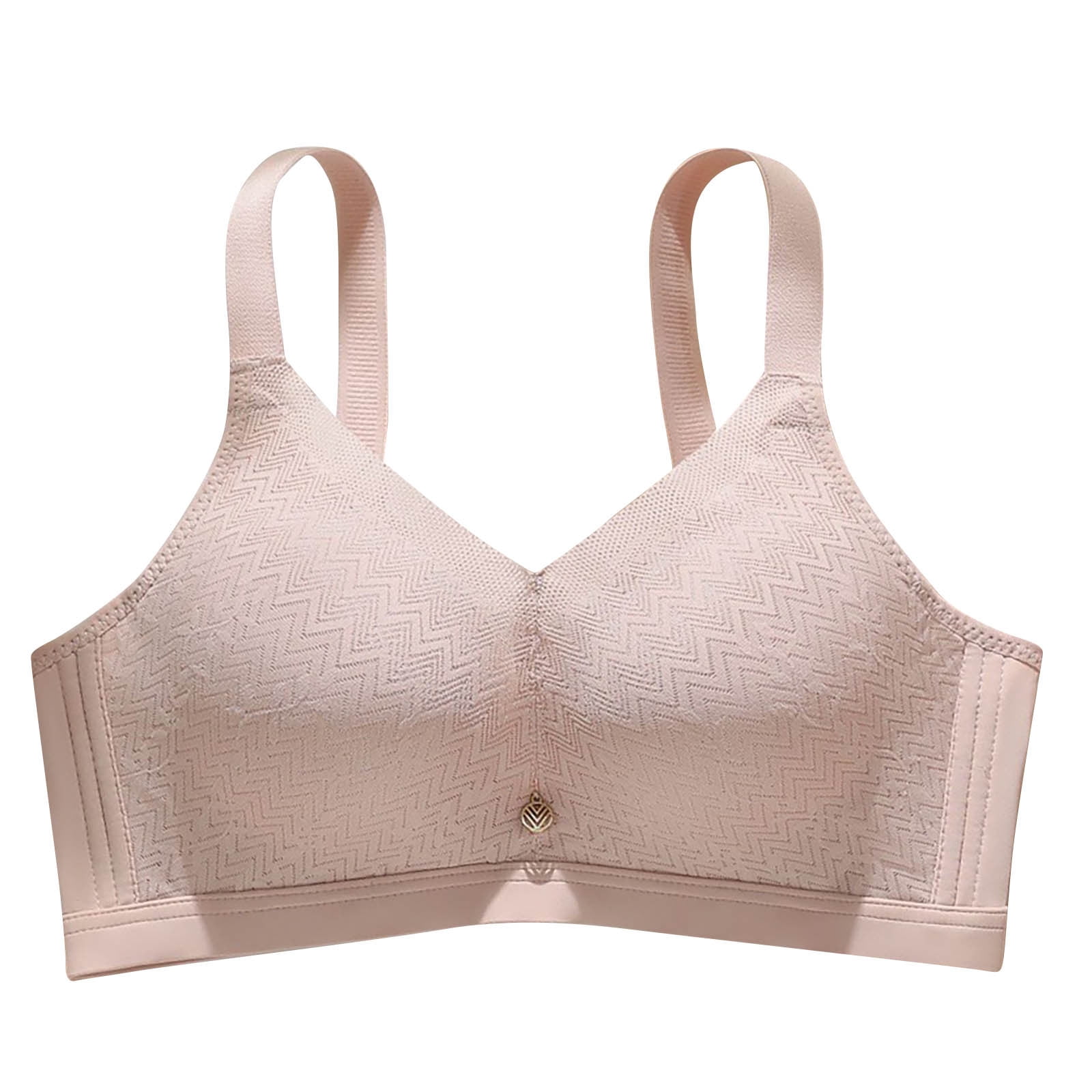 UPPADA Women's Bras Front Closure No Underwire Padded Bras Full Support ...