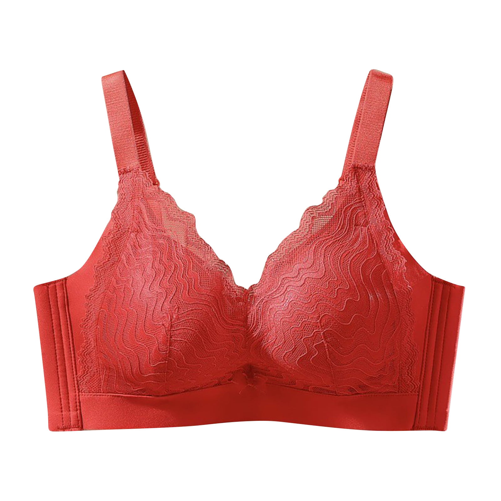 UPPADA Womens Bras No Underwire Front Closure Support Push up Bras ...