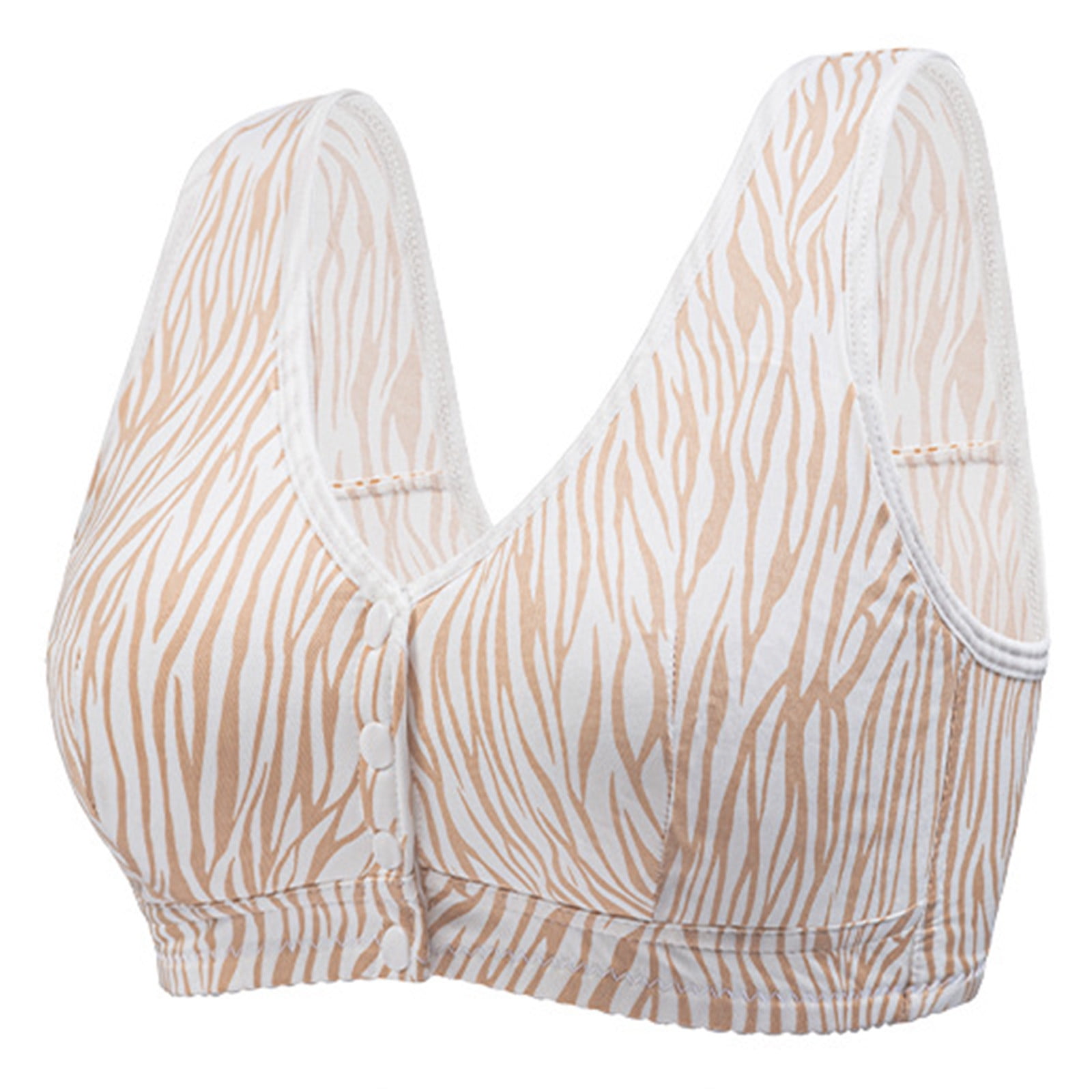 UPPADA Womens Bras No Underwire Front Closure Support Push up Bras ...