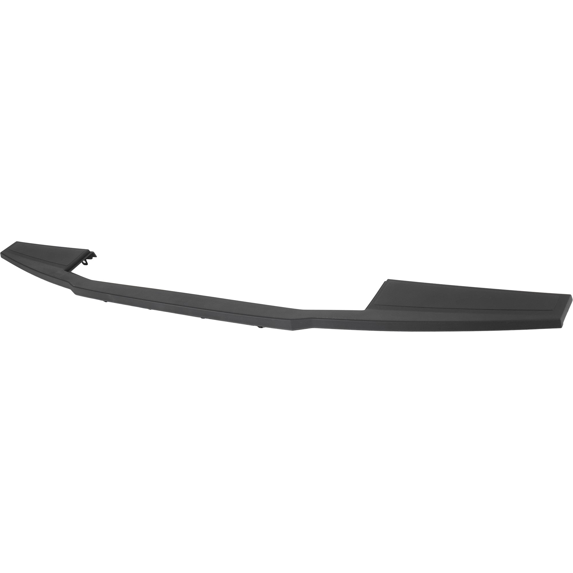 UPPER TAILGATE MOLDING [SURROUND]; WITH STEP; TEXTURED BLACK; MADE ...