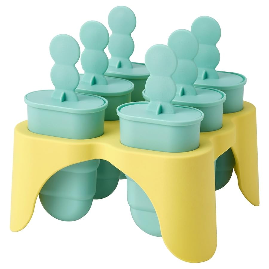 UPPFYLLD TurquoiseYellow Ice Lolly Maker Fun and Durable Tool for ...