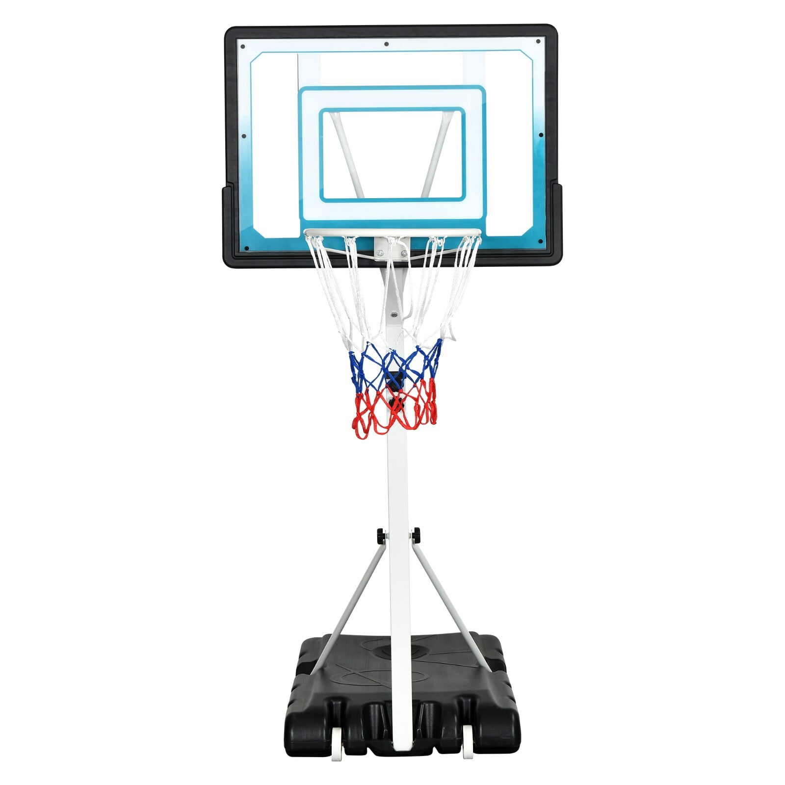 UPPYL Basketball Hoop, 4.1-5.7ft Portable Basketball Hoop Outdoor, Easy ...