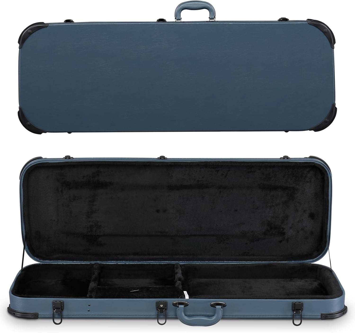 UPPYL Electric Guitar Hard Case, Rectangle Wooden Standard 39-Inch ...