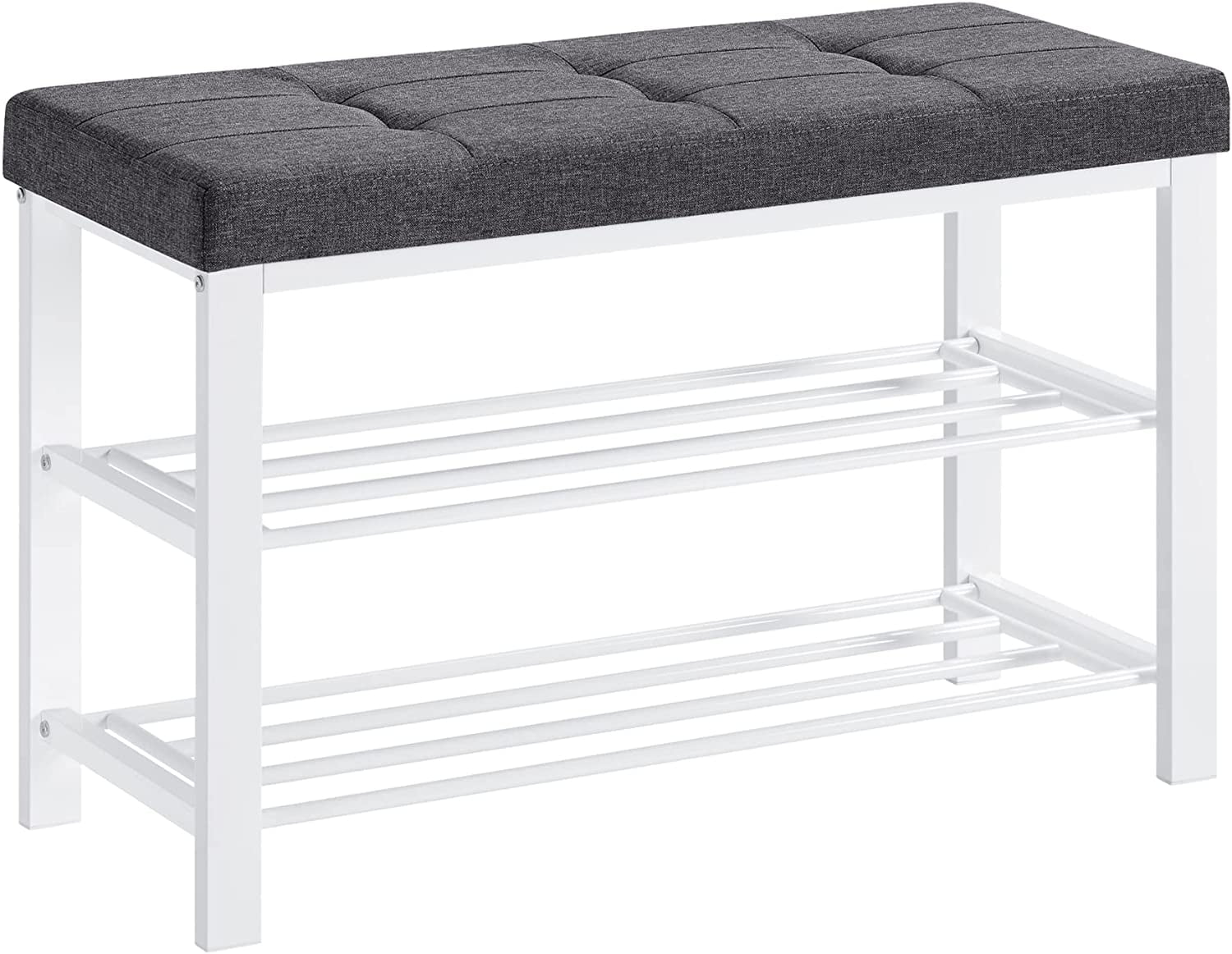 UPPYL Shoe Bench, Storage Bench, Entryway Bench with Cushion, Shoe ...