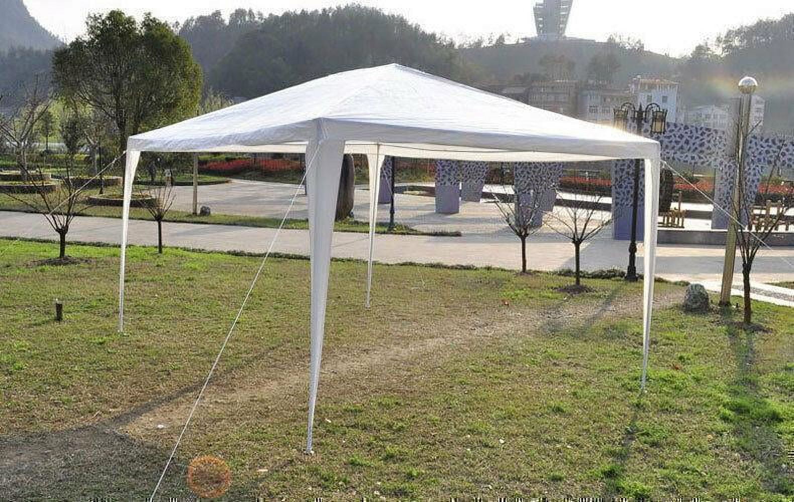 UPPYL White Party Tent, Outdoor Party Tent with 8 Removable Sidewalls ...