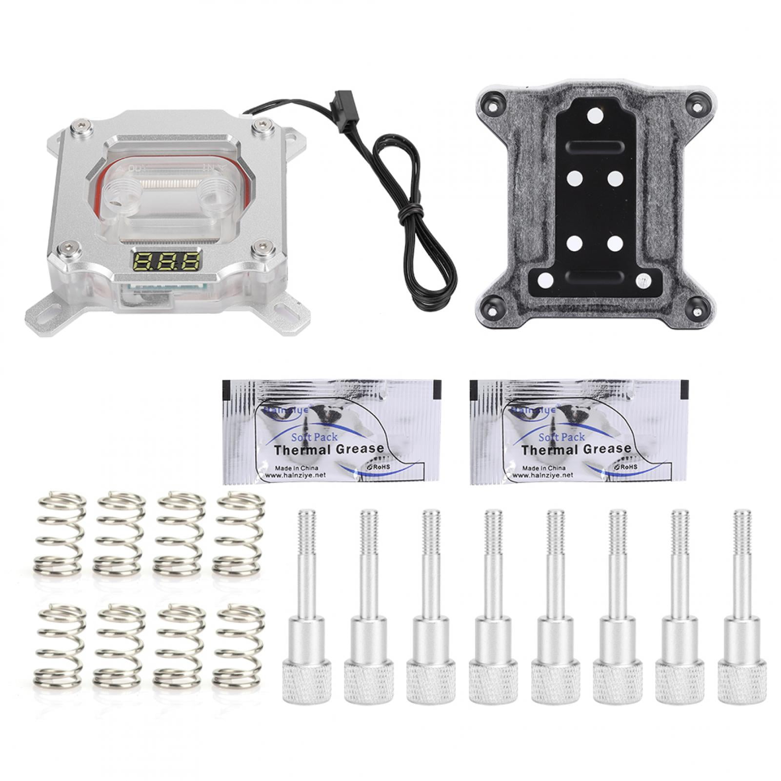 UPR-2018 Computer CPU Waterblock Water Cooling Block with Temperature ...