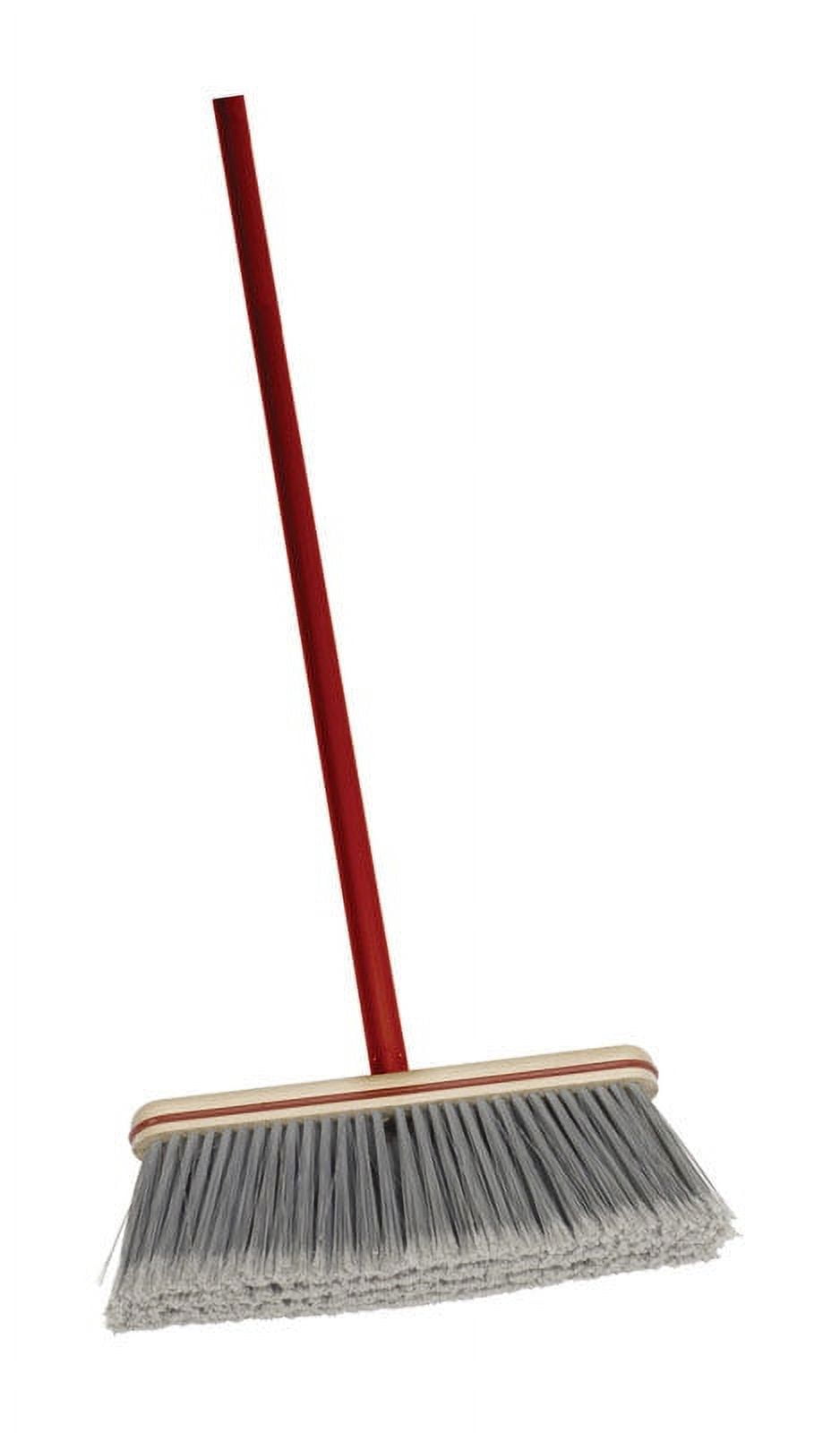 Harper Soft Fiber Upright Broom, 12" with Metal Handle - Walmart.com