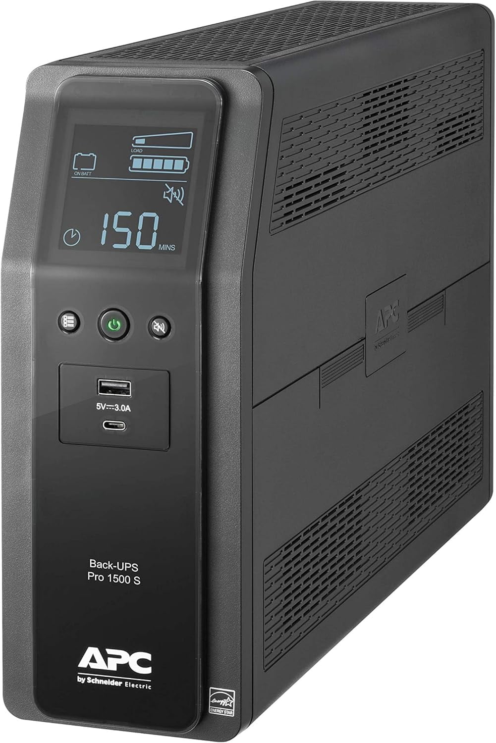 UPS Back-UPS Pro, 1500VA Sinewave UPS Battery Backup & Surge Protector ...