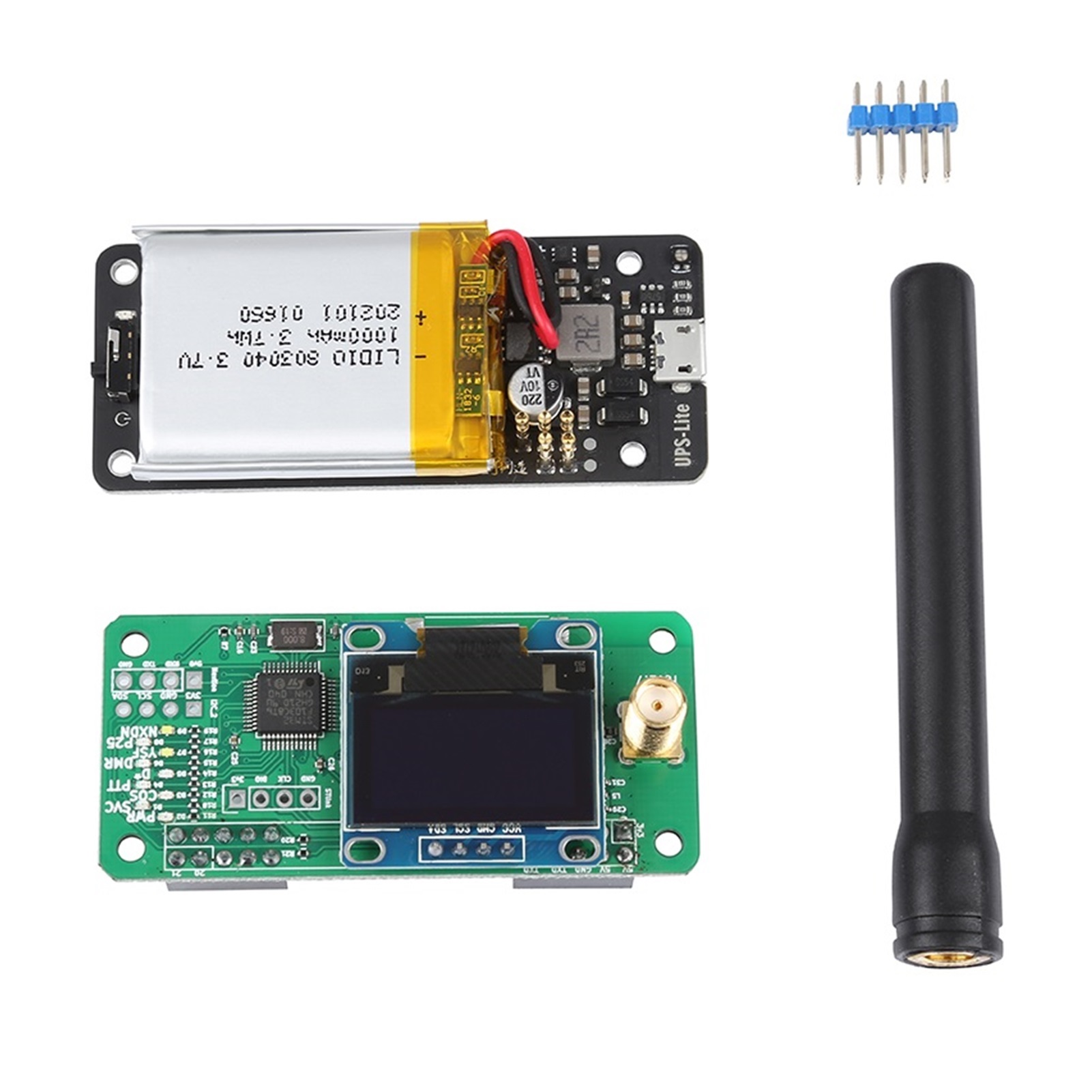 UPS Module + MMDVM Hotspot UHF VHF UV Make MMDVM Portable For P25 DMR ...