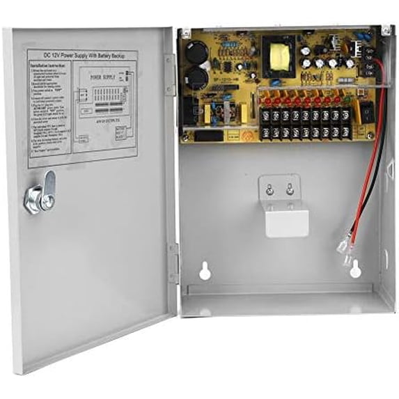 UPS PWM 12V 10A Power Supply Control Vertical Installation for Door ...