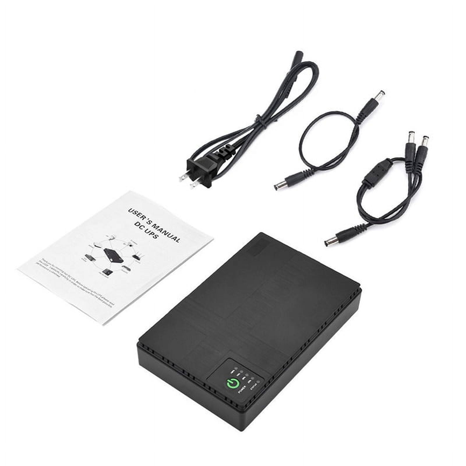 UPS Uninterruptible Power Supply Router DC Multi-Port with POE Optical ...