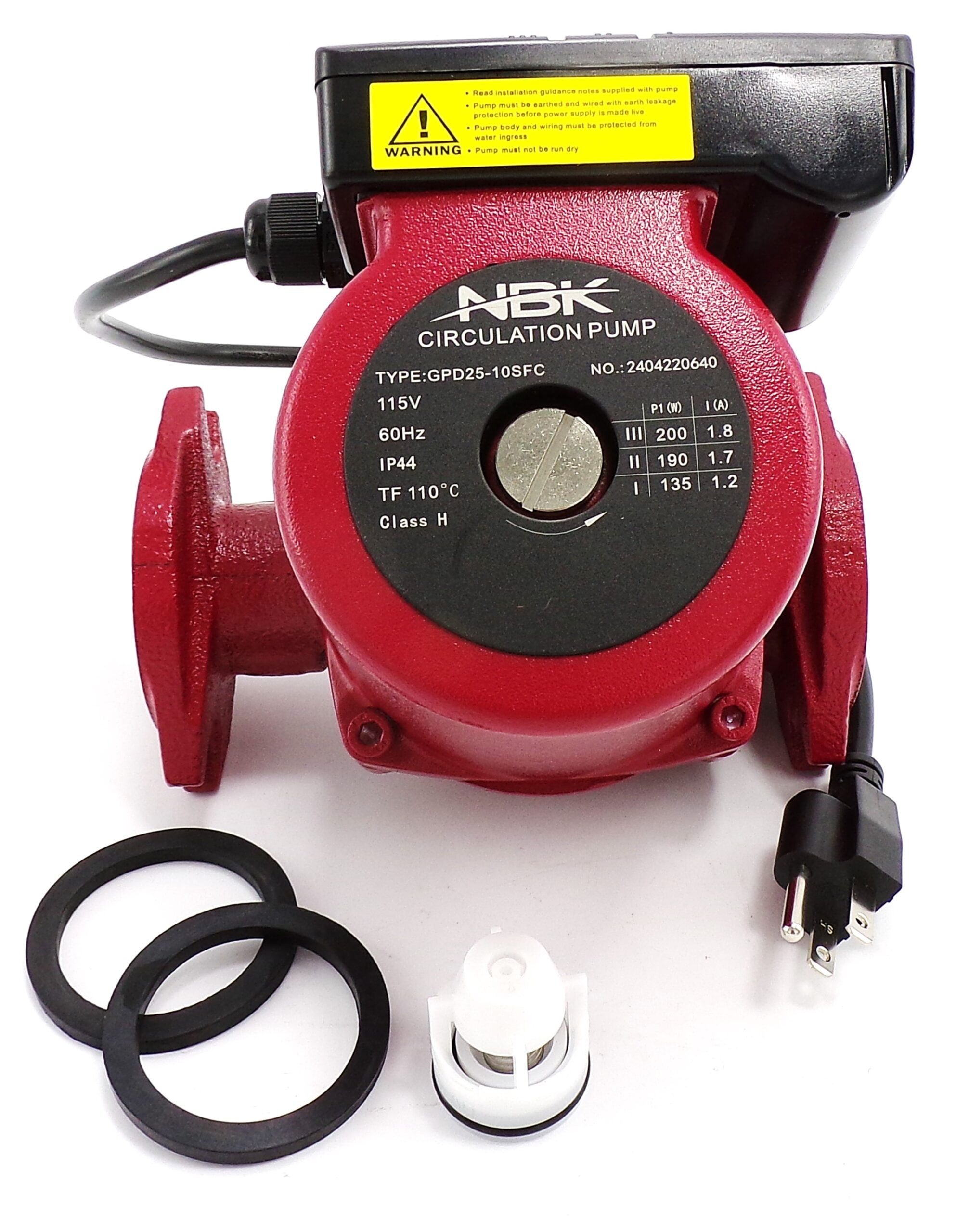 UPS26-99FC CIRCULATOR PUMP; 115V; 1/6 HP; 3-SPEED - EXACT FIT FOR ...