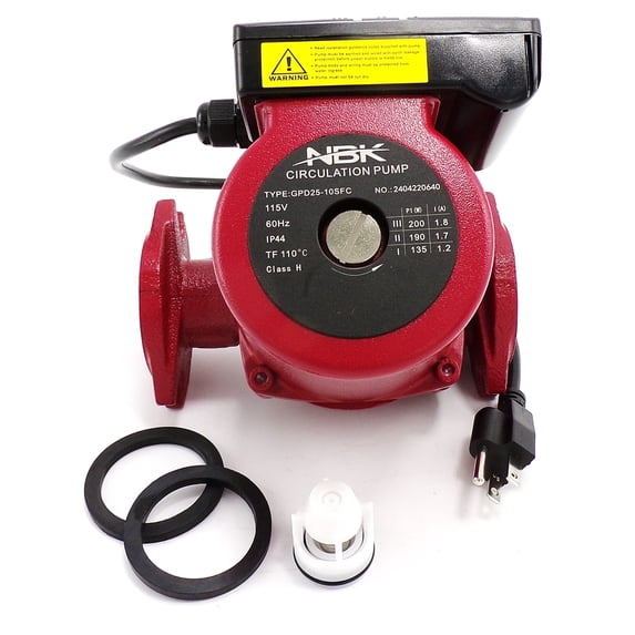 UPS26-99FC CIRCULATOR PUMP; 115V; 1/6 HP; 3-SPEED - EXACT FIT FOR ...