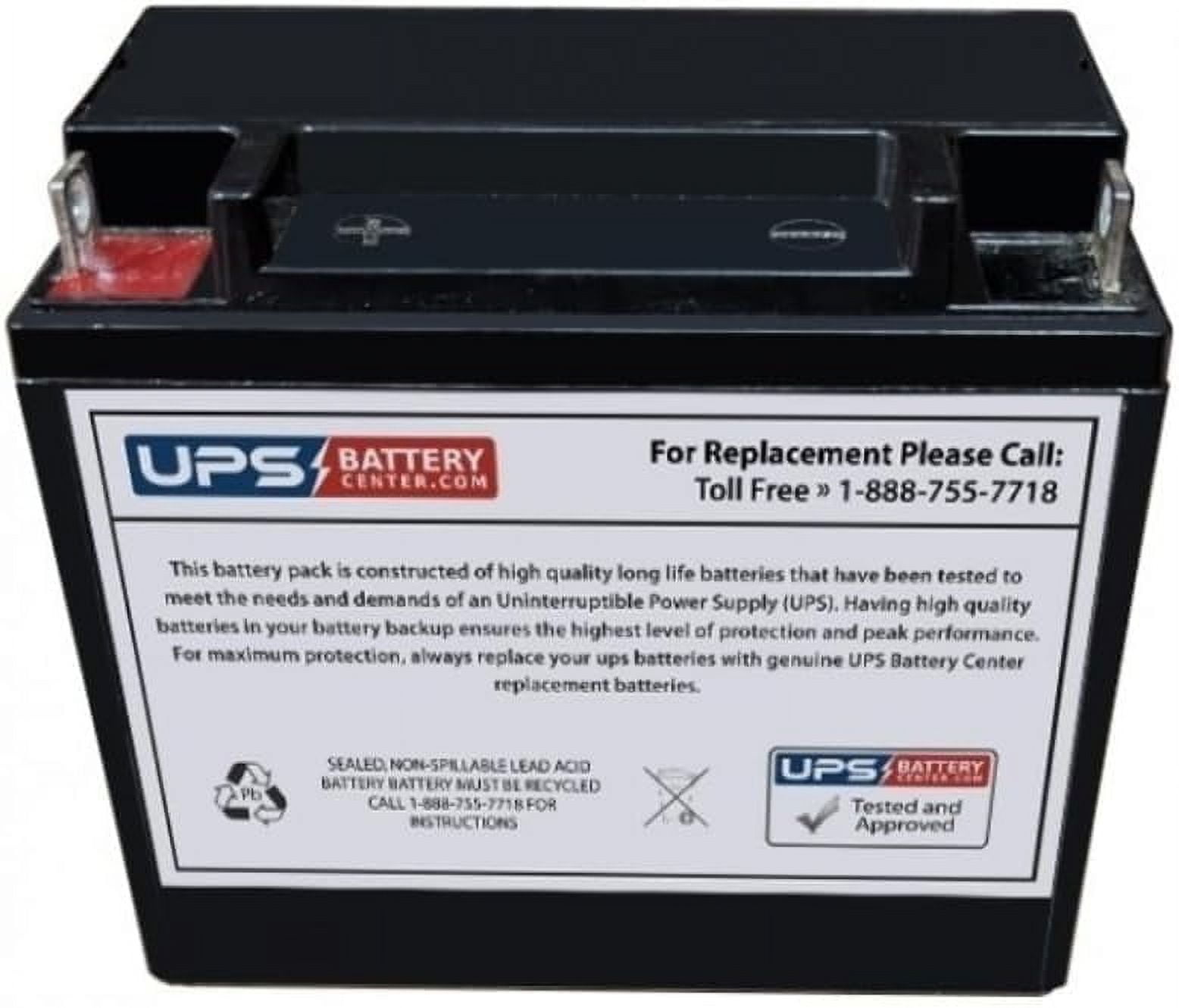 UPSBatteryCenter® 12V 14Ah Compatible Replacement Battery for DuroMax ...