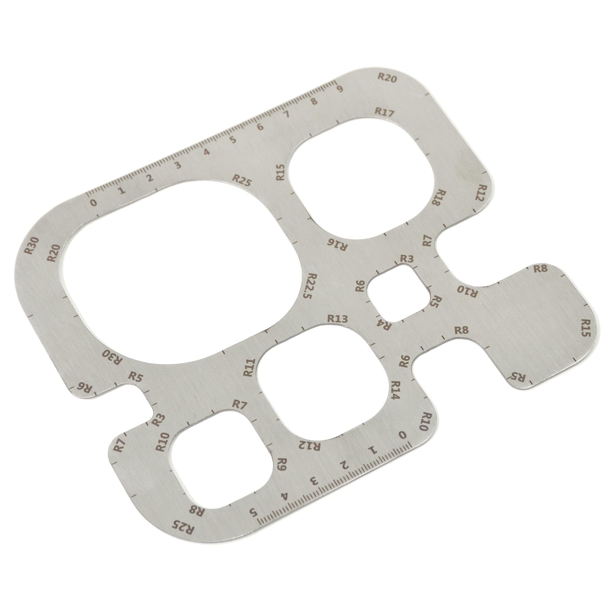 UPTTHOW Leather Tools Half-Round Cutter Corner Cutting Radius Gauge ...