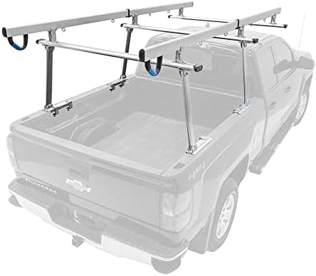 UPUT-Rack-Alum-V2 Universal Aluminum Over-Cab Truck Rack - 800-lb Cap ...