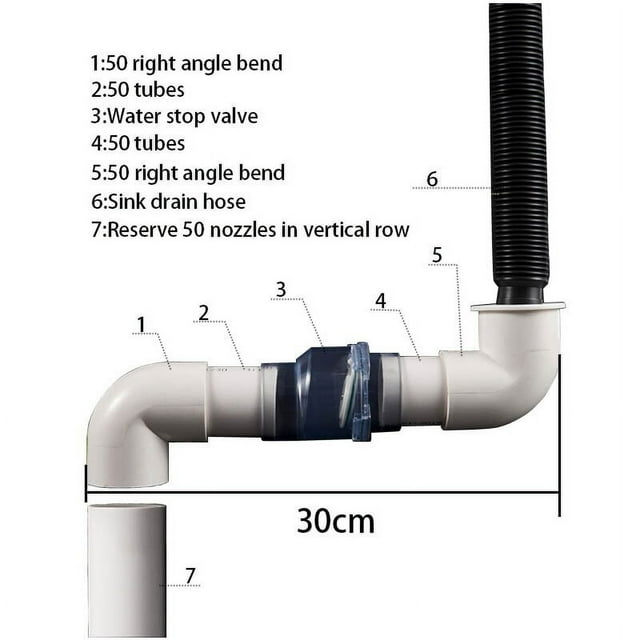 UPVC flap transparent check valve Drainpipe Non-return Flap Valve check ...